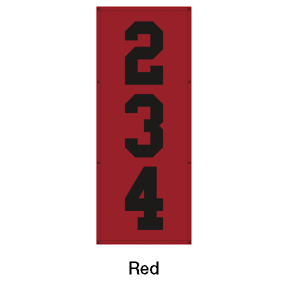 Vertical Outfield Distance Marker, Mesh Material