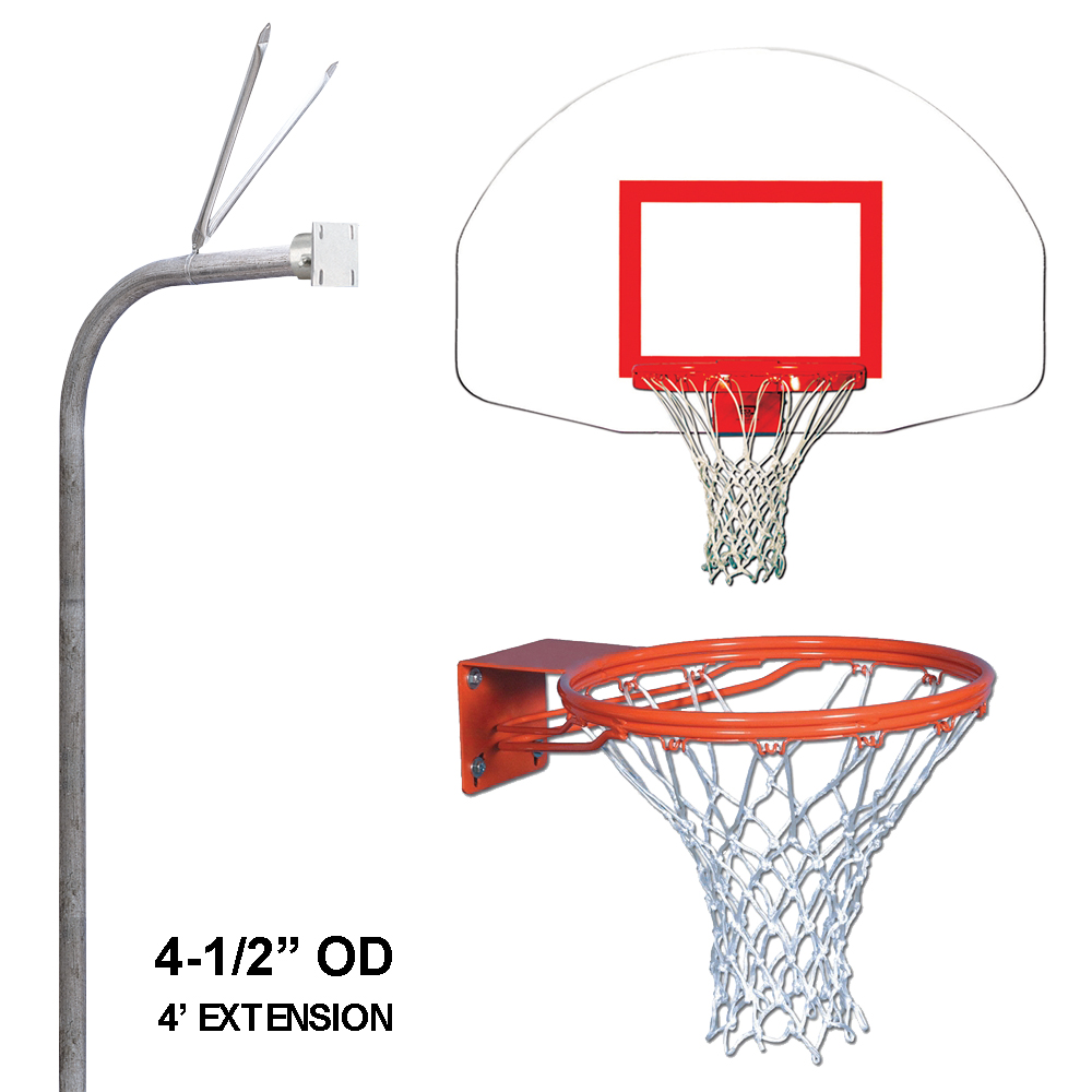 Quality Douglas® F5™ 655 MAX Outdoor Basketball Hoop