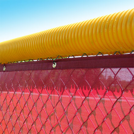 Poly-Cap, Protective Fence Cap for Chain-link Fences