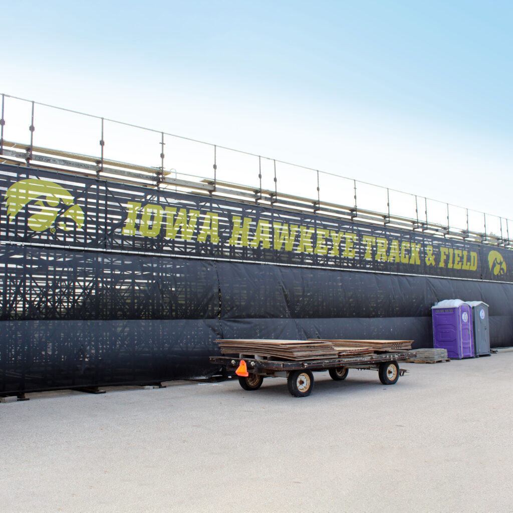 National Sports Products Bleacher Covers, Windscreens