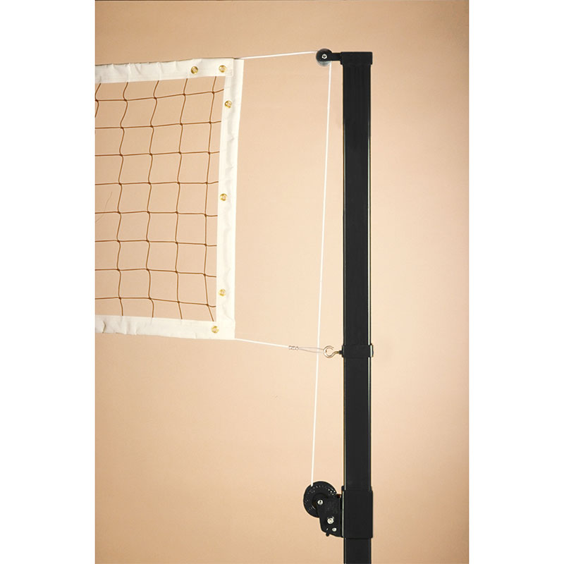 3.5" SQ Steel Outdoor In-Ground Volleyball System