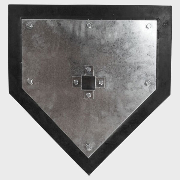 Highly Durable Home Base Plate with Ground Anchor