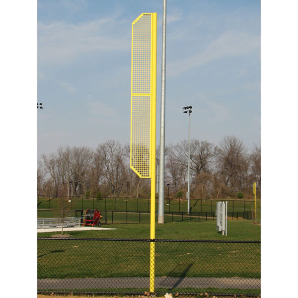 NSP Quality Semi-Permanent Aluminum Baseball Foul Pole
