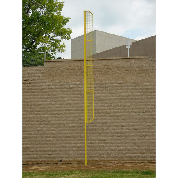 NSP Quality Semi-Permanent Aluminum Baseball Foul Pole